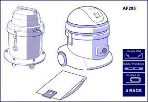 AF 286 MV12 Taski Bora Vacuum Bags