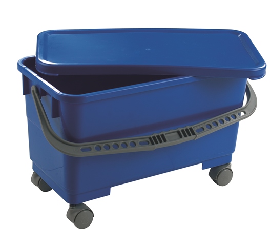 Window Cleaners Bucket with Lid Blue