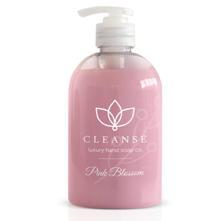 Cleanse Luxurious Pink Blossom Hand Wash 12 x 485ml Pump Bottles